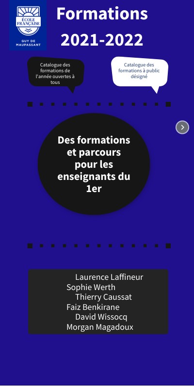 Formations EFGM 2021-2022 | Genially