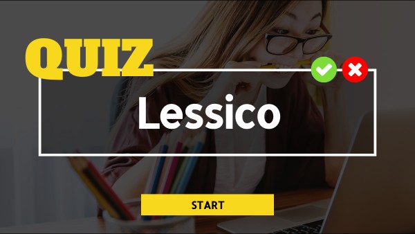 QUIZ lessico