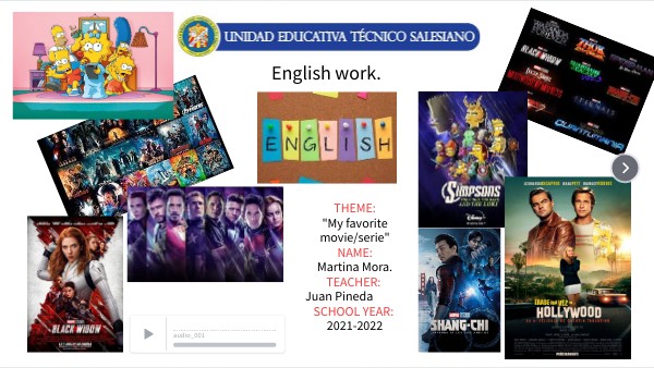 "My favorite movie/serie"