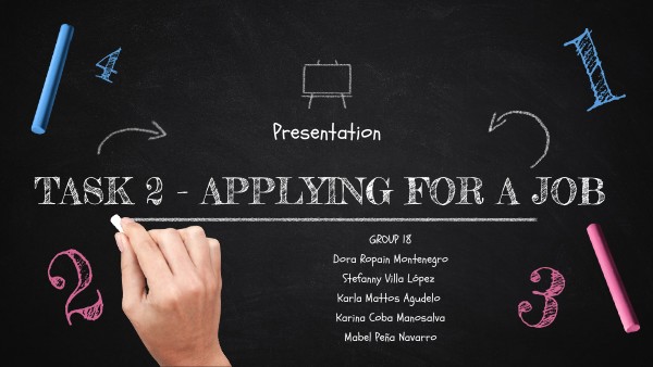 Task 2 - Applying for a Job | Genially