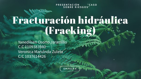PRESENTACION FRACKING