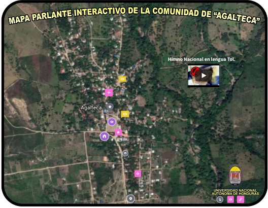 MAPA PARLANTE COMUNIDAD DE AGALTECA