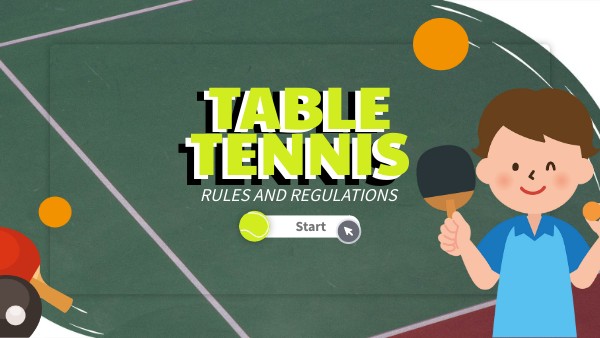 TABLE TENNIS PRESENTATION