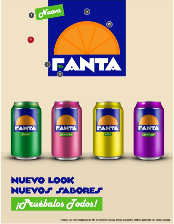 Cartel Publicitario Fanta. | Genially