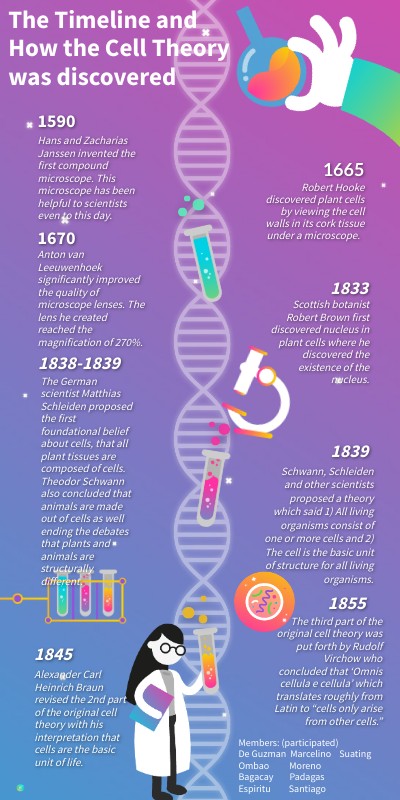 Cell Theory Timeline | Genially