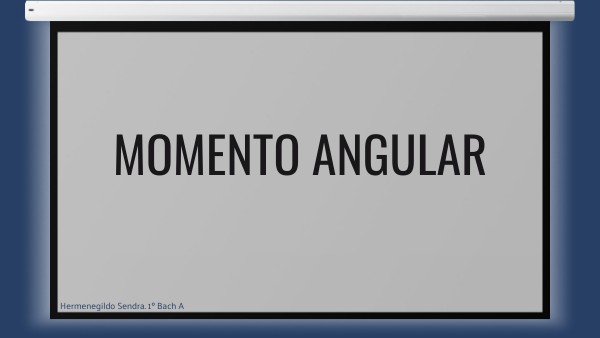 Momento angular