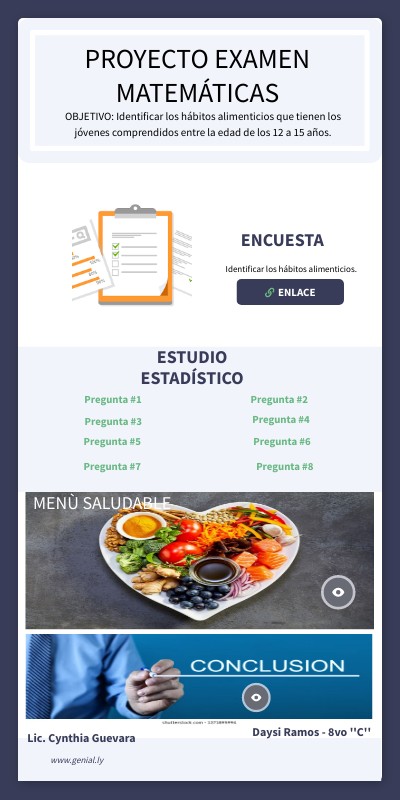 PROYECTO EXAMEN MATEMÁTICAS | Genially