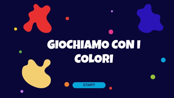GIOCHIAMO CON I COLORI | Genially