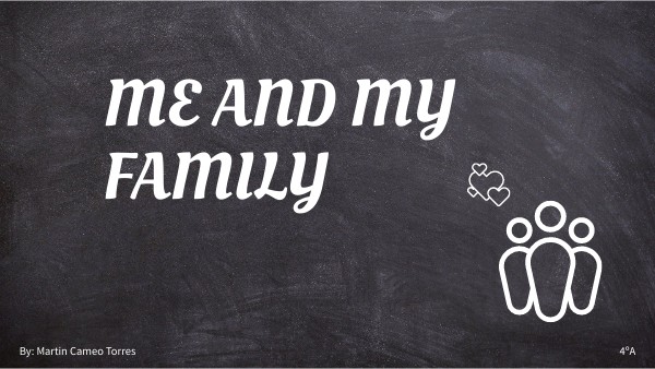 ALL ABOUT ME AND MY FAMILY