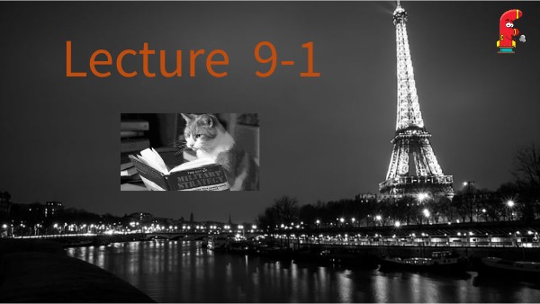 Lecture 9-1