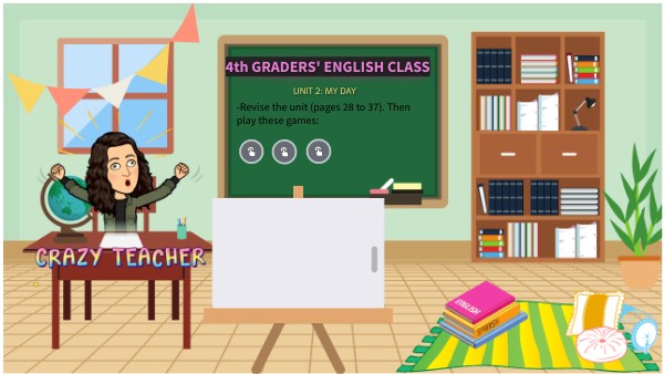 Aula virtual 4t U3 I'm buying a present | Genially