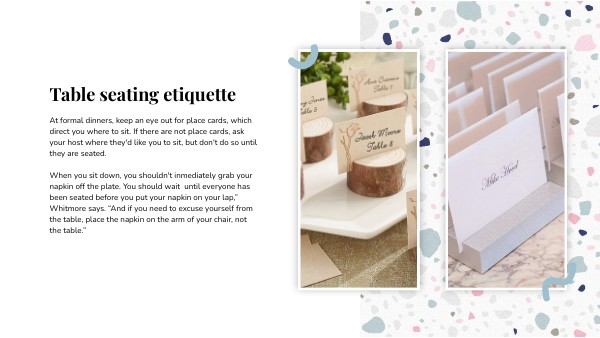 Proper dining etiquette (part 2)