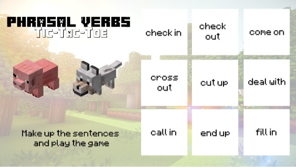 Phrasal Verbs 2 | Genially