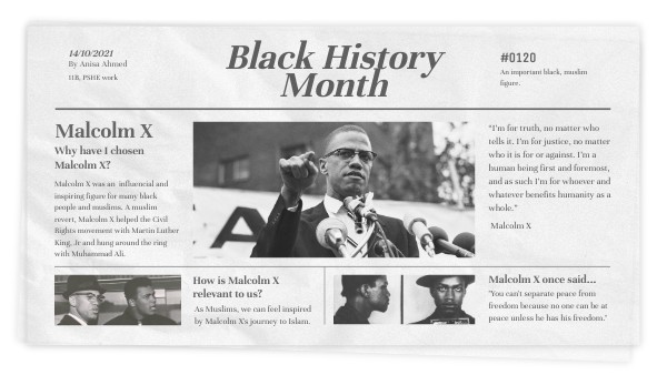 MALCOLM X PRESENTATION | Genially