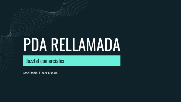 PDA RELLAMADA | Genially
