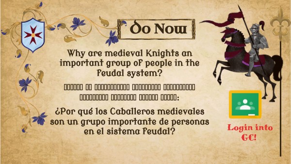 MEDIEVAL KNIGHTS PRESENTATION | Genially