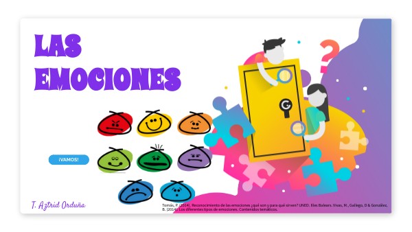 LAS EMOCIONES :) | Genially
