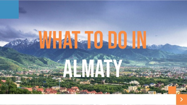 Weather in Almaty | Genially