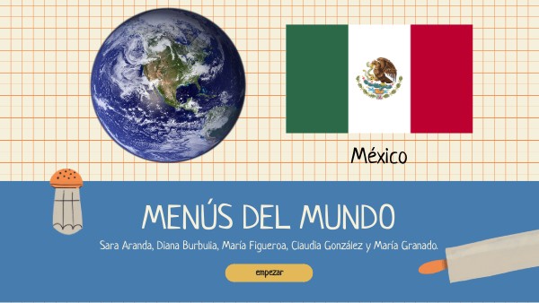 MENÚS DEL MUNDO