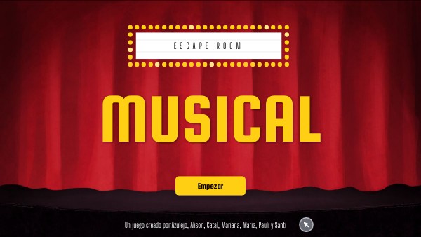 ESCAPE ROOM MUSICAL