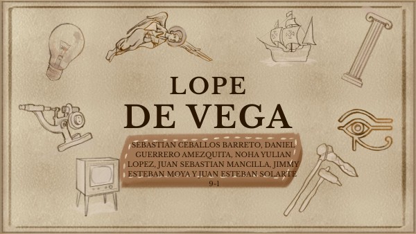 Lope de Vega | Genially