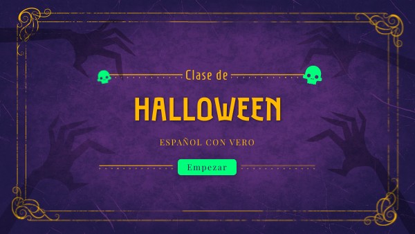 HALLOWEEN CLASS