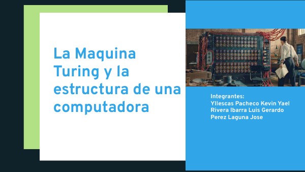 MAQUINA DE TURING 1RM1 | Genially