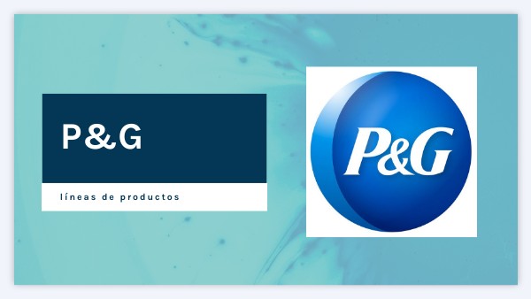 MEZCLA DE PRODUCTOS P&G | Genially