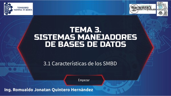 3.1 Características de los SMBD | Genially