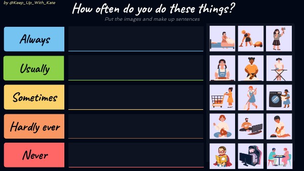 How Often Chores by Keep_Up_With_Kate | Genially