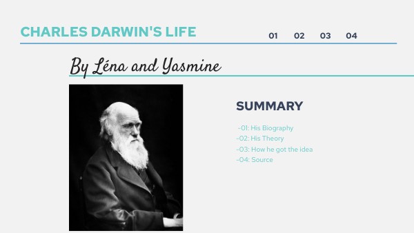 charles darwin's life | Genially