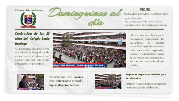 PRESENTACIÓN PERIÓDICO | Genially