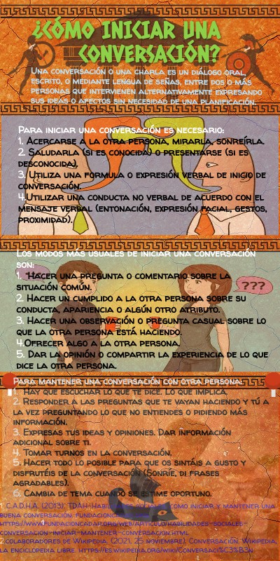 ¿CÓMO INICIAR UNA CONVERSACIÓN? | Genially