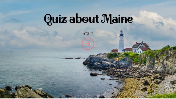 Quiz about Maine | Genially