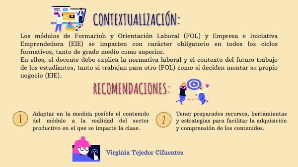 INFOGRAFÍA COMPLEMENTOS FOL VIRGINIA TEJEDOR | Genially