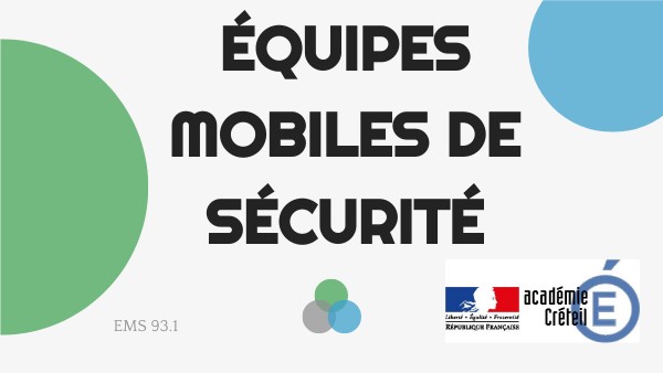 Présentation EMS | Genially