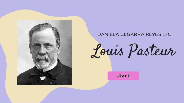 PRESENTACIÓN LOUIS PASTEUR | Genially