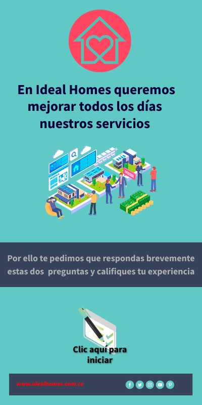 encuesta de satisfaccion ideal homes | Genially