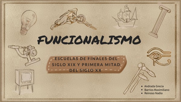 funcionalismo | Genially