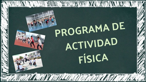 Programa de actividad física | Genially