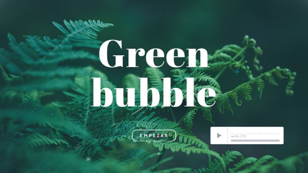 GREEN BUBBLE