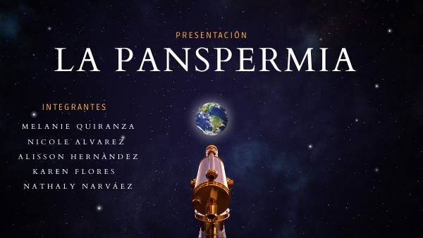 la panspermia | Genially