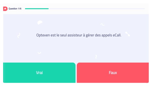 ECALL Quiz process | Genially