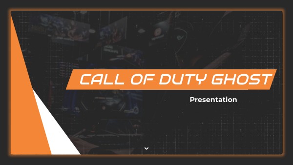 COD ghost PRESENTATION