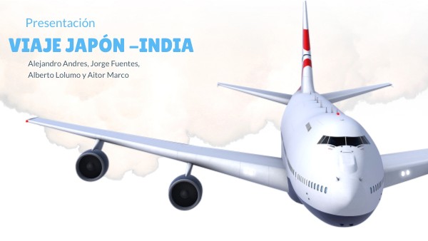 PRESENTACIÓN VIAJE EN AVIÓN