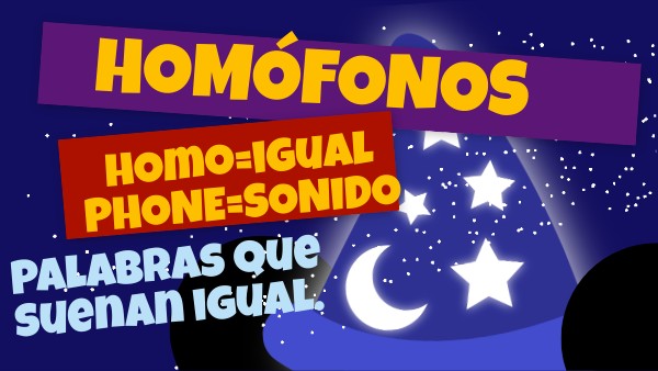 PRESENTACIÓN Homófonos