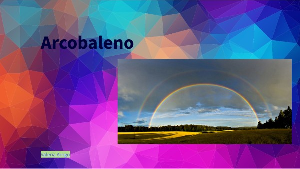 Arcobaleno 1 | Genially