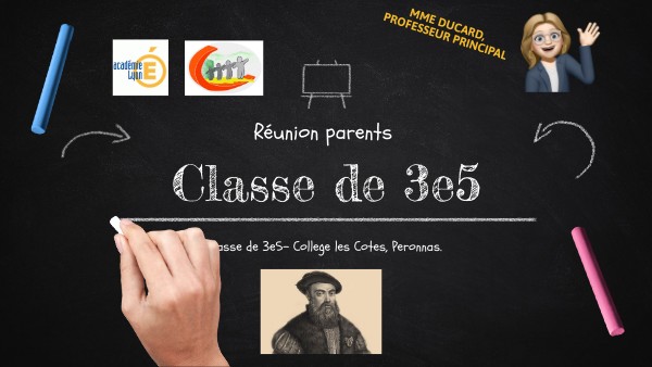 Réunion parents 3e5
