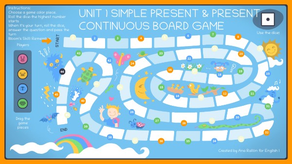 UNIT 1 BOARD GAME | Genially
