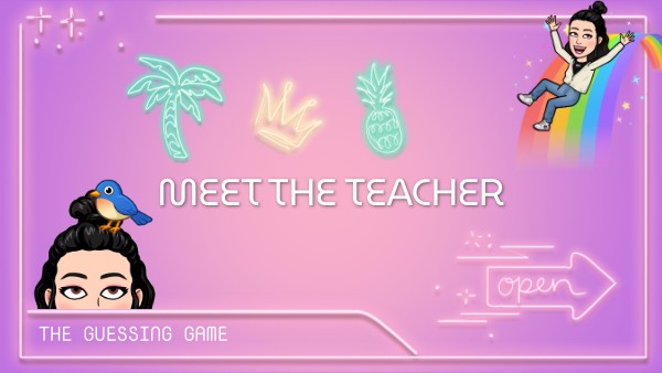 MEET THE TEACHER | Genially